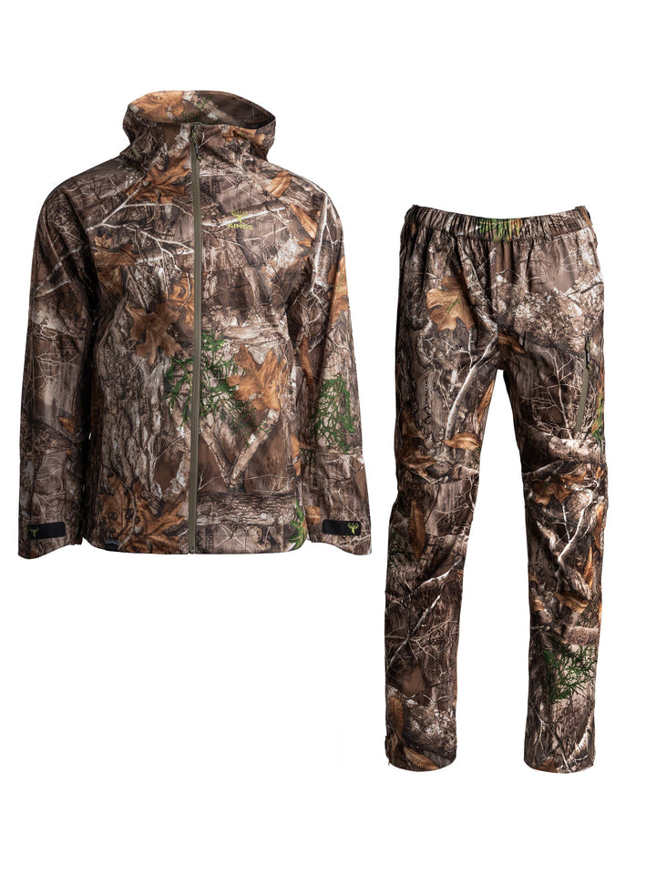 XKG Windstorm Rain Jacket and Pant Bundle Realtree Edge® | Kings Camo